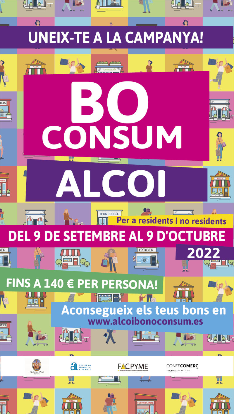 El ‘Bo Consum’ ese podrá adquirir durante dos días de forma presencial ...
